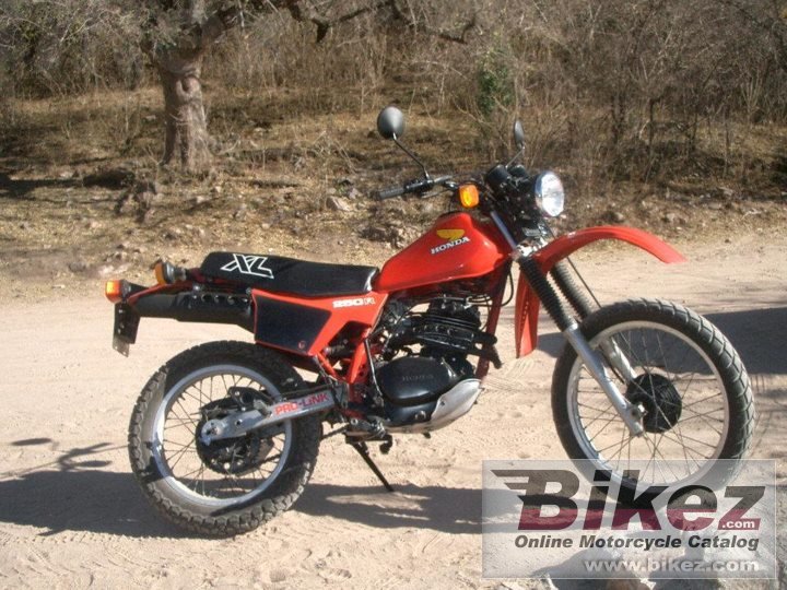 Honda XL 250 R Poster Honda XL 250 R Poster
